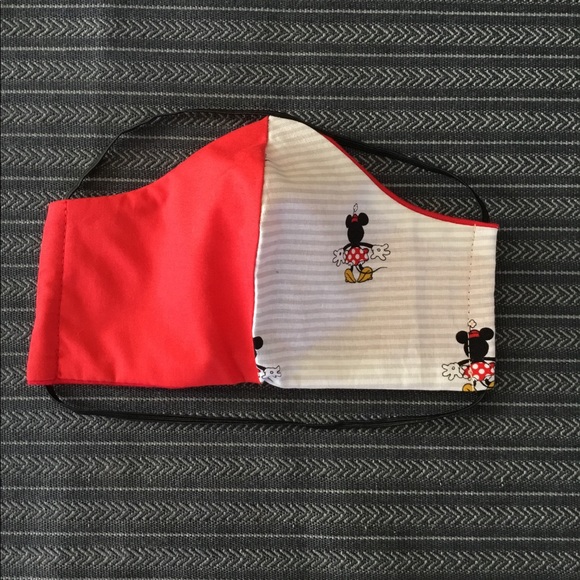 Accessories | Red Minnie Mouse Patternface Mask New Washable | Poshmark